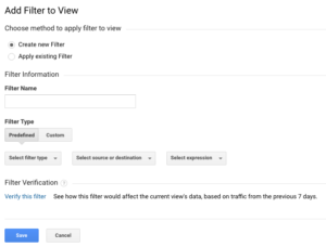 3 Important Google Analytics Filters To Set Up For Every New Website